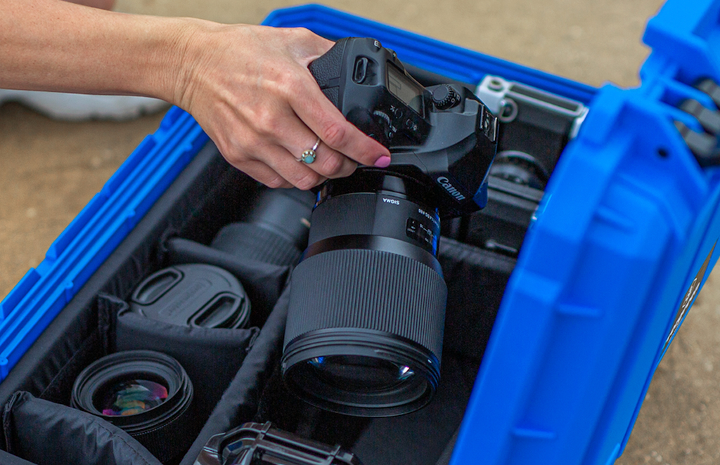 Camera Cases w/Padded Dividers – Evergreen