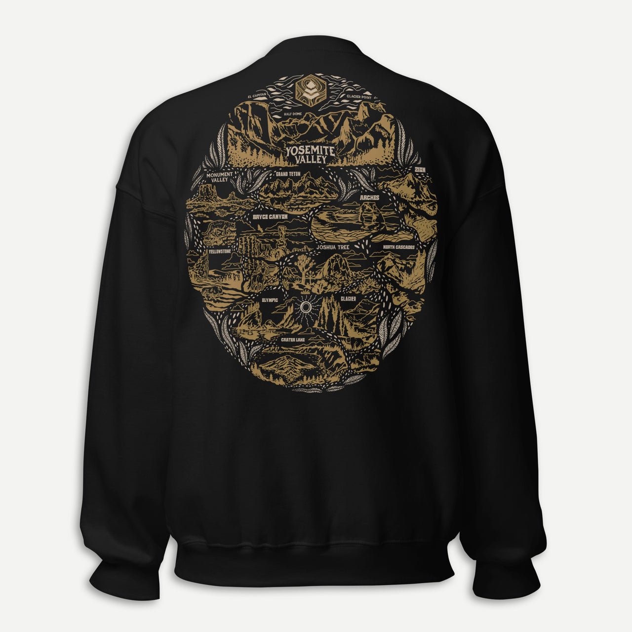 National Parks Crew (Classic Fit Sweatshirt) – Evergreen