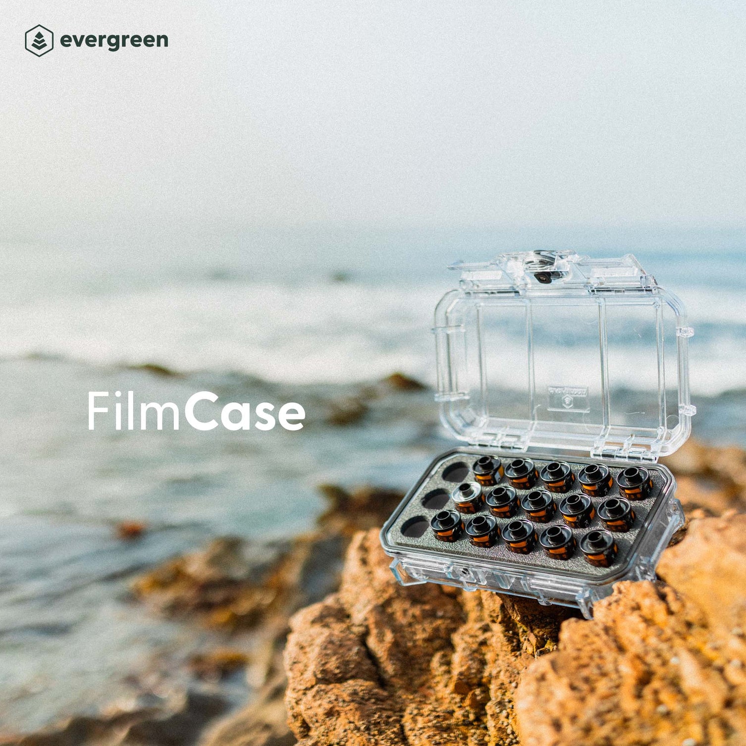 Evergreen 56 - 35mm Film Protective Case: 18 Rolls