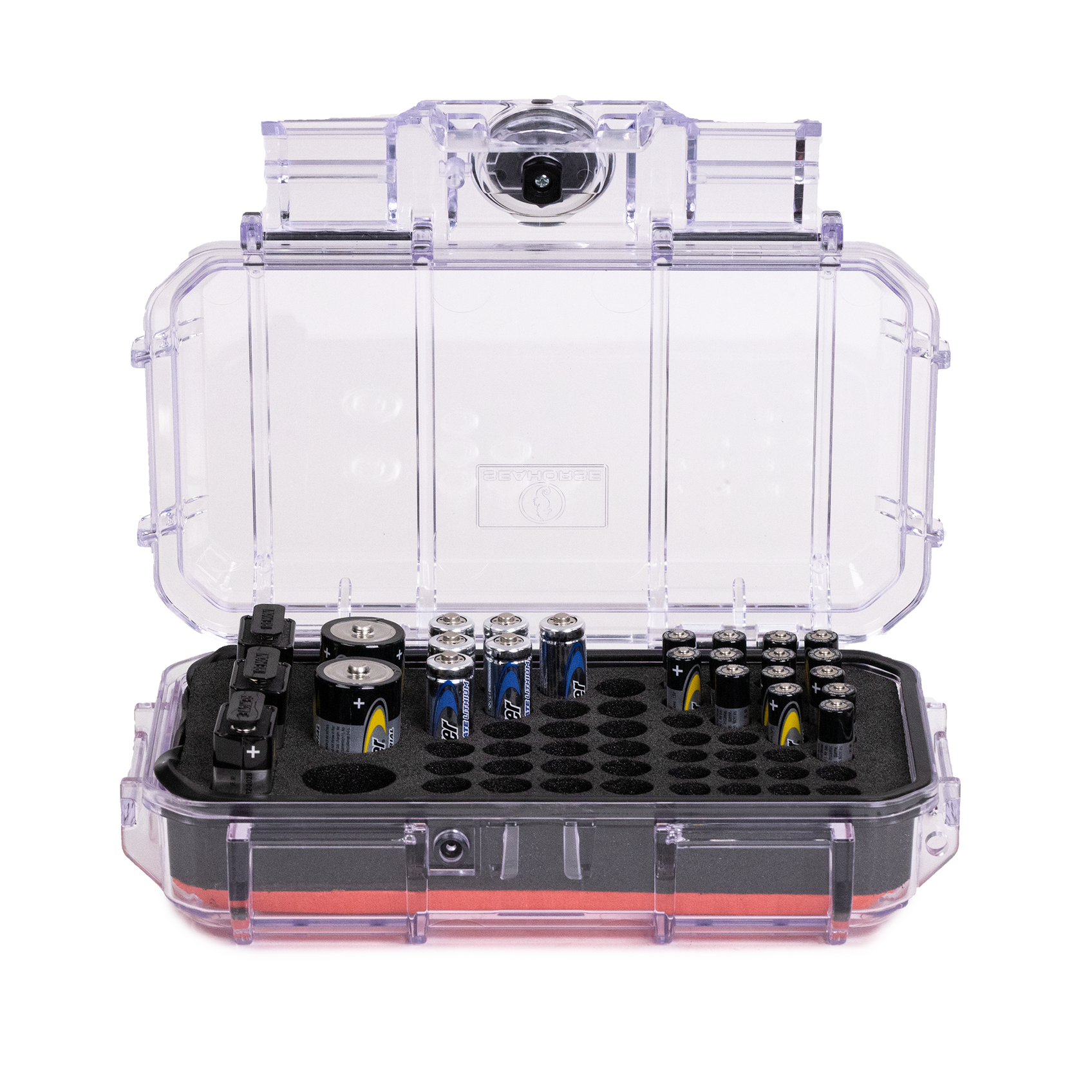 Evergreen AA / AAA Household Alkaline Battery Box - Lockable, Waterproof!
