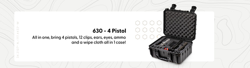 Seahorse SE 300 Single Pistol Case – Evergreen