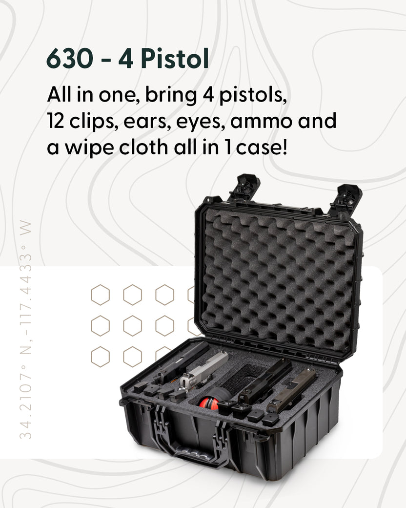 Seahorse SE 300 Single Pistol Case – Evergreen